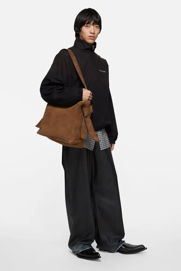 Acne Studios Musubi Midi Suede Bag
