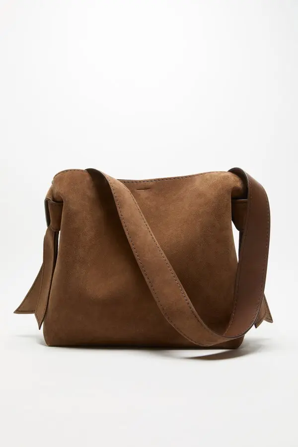 Acne Studios Musubi Midi Suede Bag