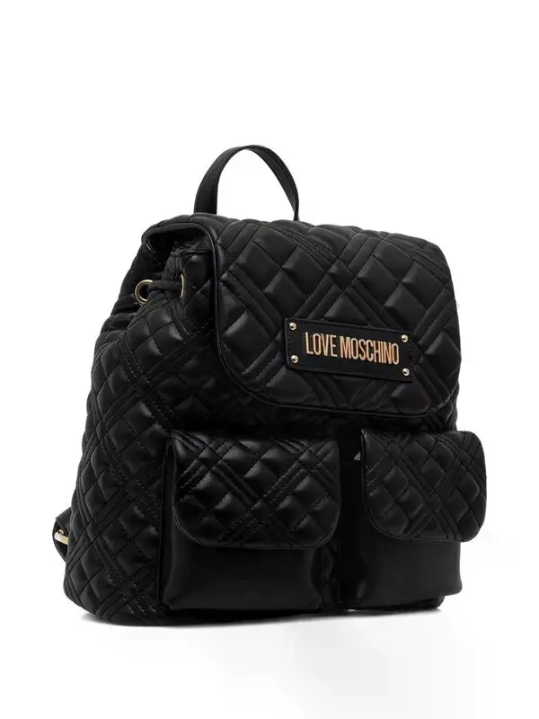 Moschino Quilted Backpack