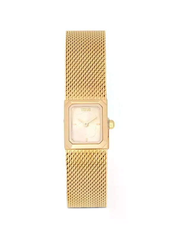 TOUS Mini Mesh 19mm Watch - Gold