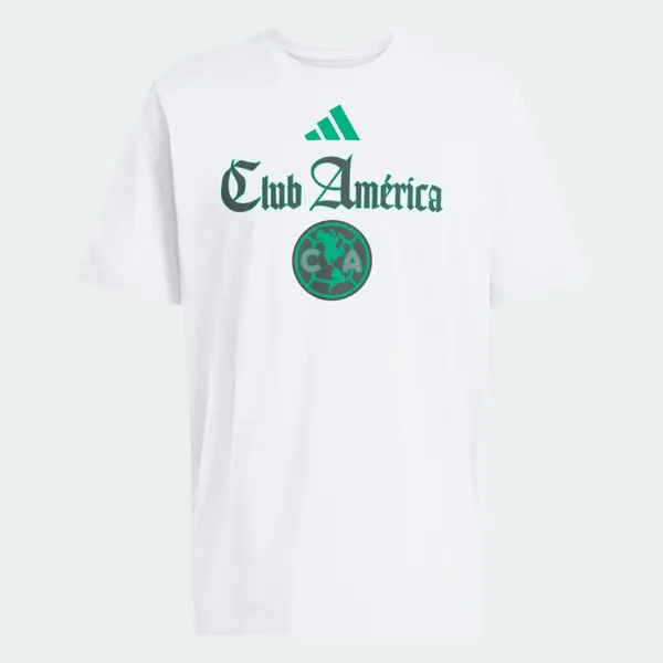 Adidas Club América Graphic Tee - White / Soccr-ca1-3zg