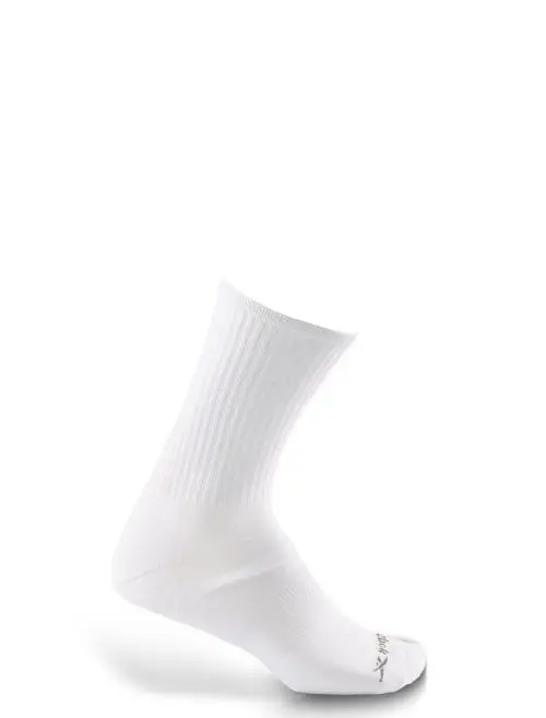 REEBOK Big & Tall Vector Crew Socks 5 Pack - White