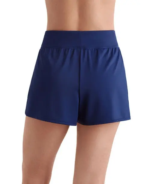 SHAPESOLVER Swim Hipster Short - New Navy Blue