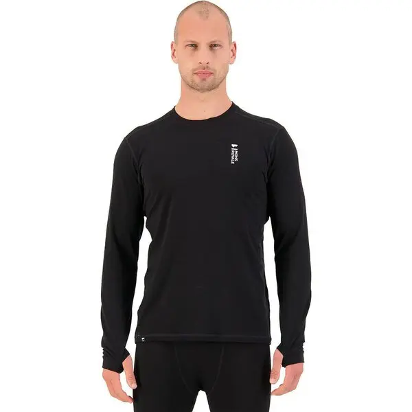 MONS ROYALE Cascade Merino Flex Long-sleeve Top - Black2