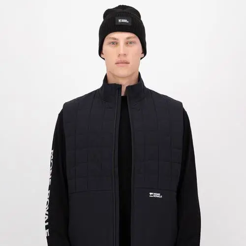 MONS ROYALE Canyon Merino Insulated Vest - Black