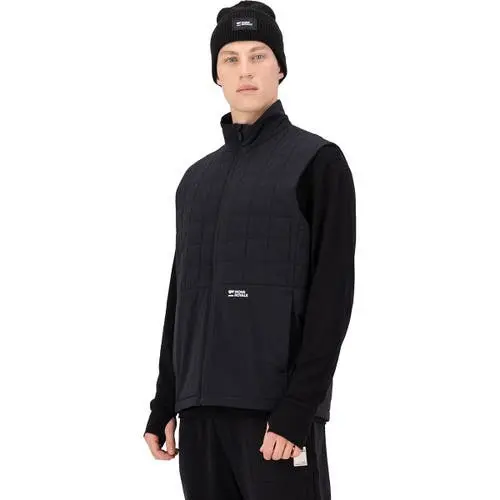 MONS ROYALE Canyon Merino Insulated Vest - Black