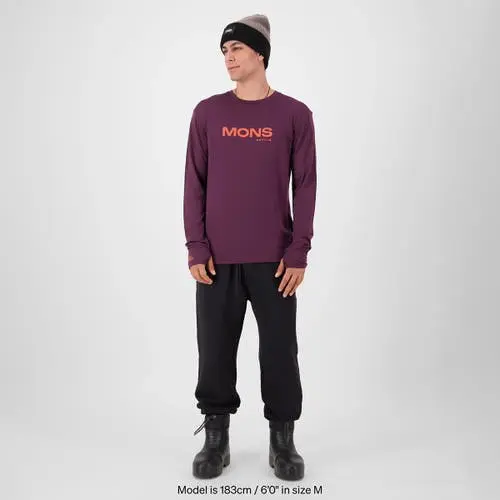 MONS ROYALE Yotei Classic Long-sleeve Shirt - Fig