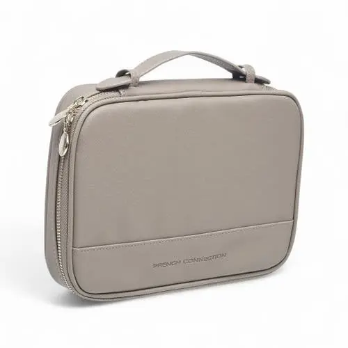 French Connection Travel Tech Pouch - Taupe