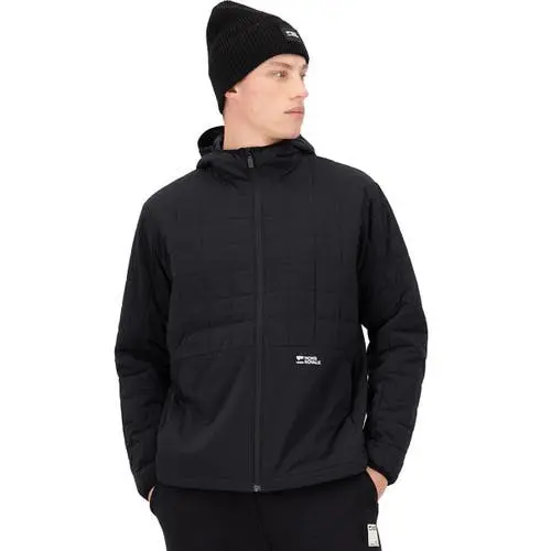 MONS ROYALE Canyon Merino Insulated Hooded Jacket - Black