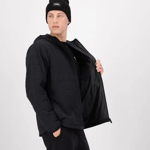 MONS ROYALE Canyon Merino Insulated Hooded Jacket - Black