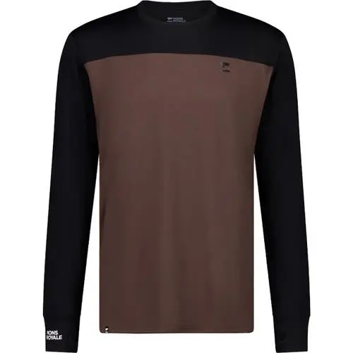 MONS ROYALE Yotei Tech Long-sleeve Top - Cedar/black
