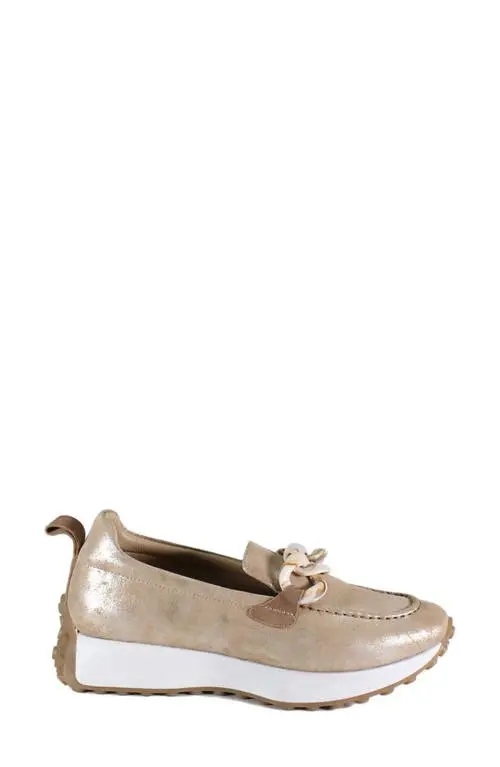 DIBA TRUE Kind Words Sneaker Loafer - Gold