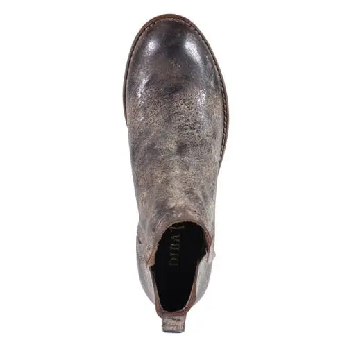 DIBA TRUE Vintage Leather Bootie - Charcoal