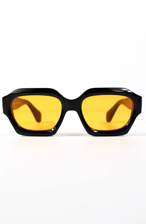 WISDOM FASHION HOUSE Frame 8 Sunglasses - Black