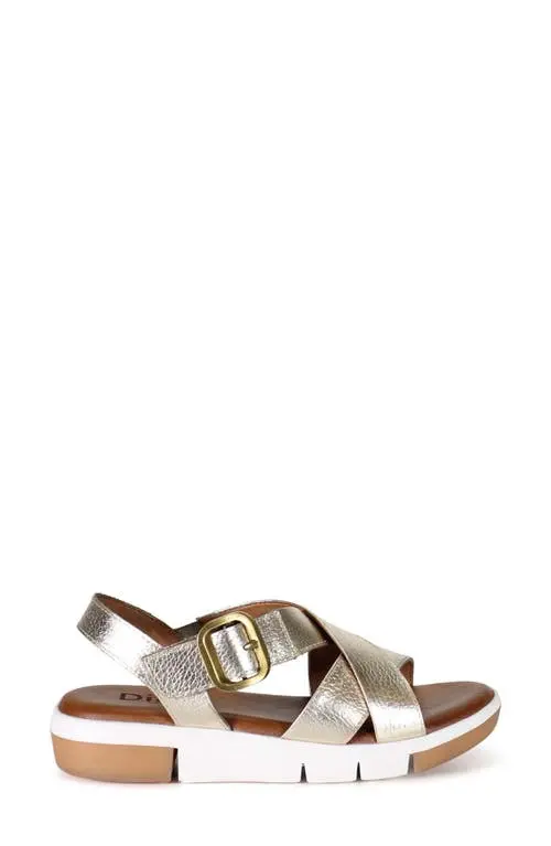 DIBA TRUE Advocate Wedge Sandal - Gold