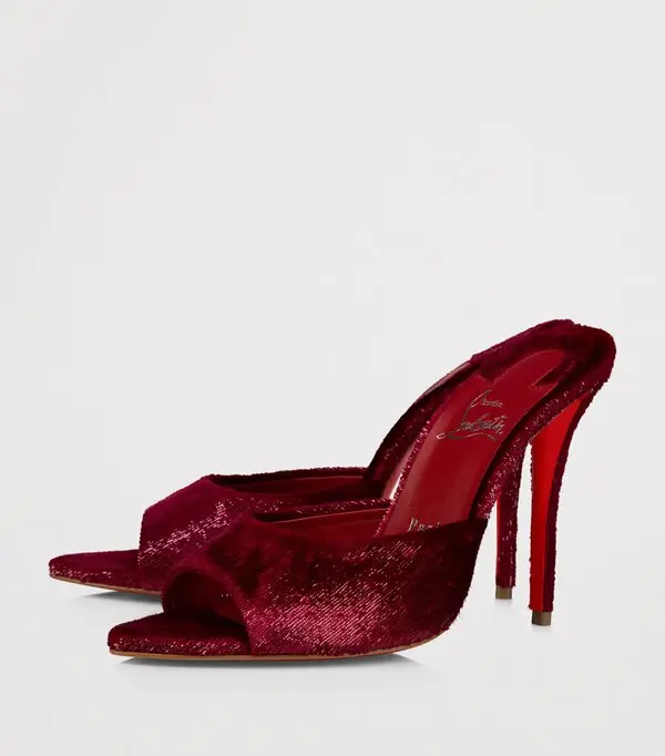 CHRISTIAN LOUBOUTIN Miss Z Heeled Mules