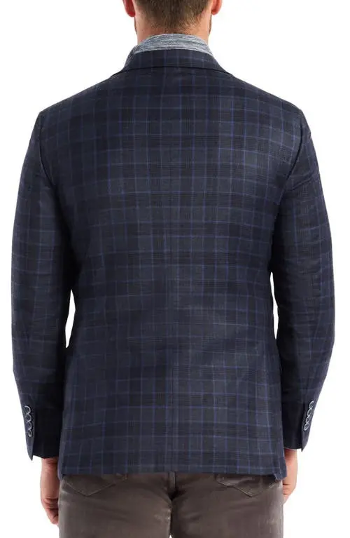 Robert Graham Kipton Windowpane Plaid Wool-blend Sport Coat