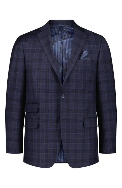 Robert Graham Kipton Windowpane Plaid Wool-blend Sport Coat