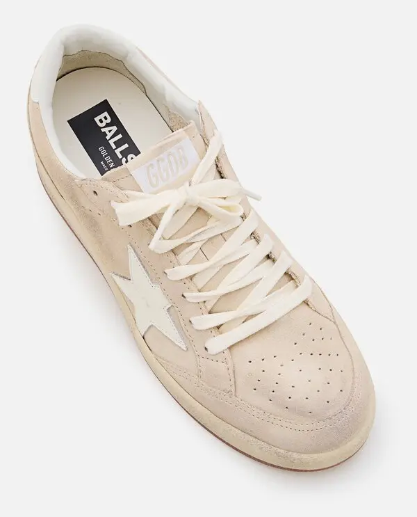 GOLDEN GOOSE Ball Star Sneakers - Beige
