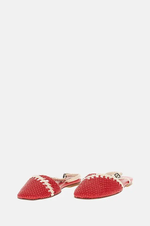 Hereu Rondaia Slingback - Red