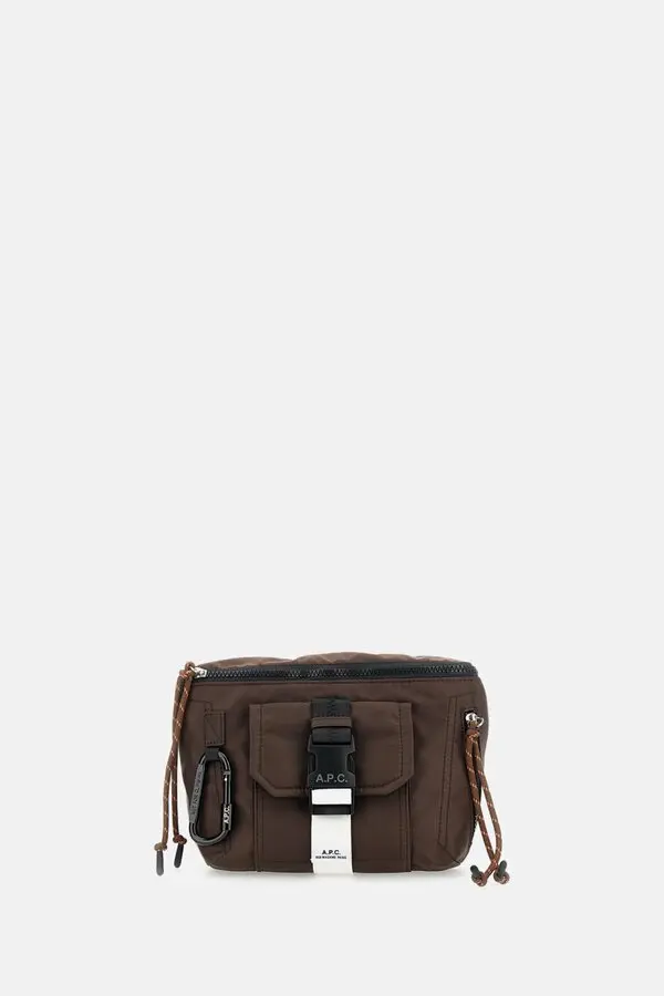 A.p.c. Trek Banana Crossbody Bag - Brown