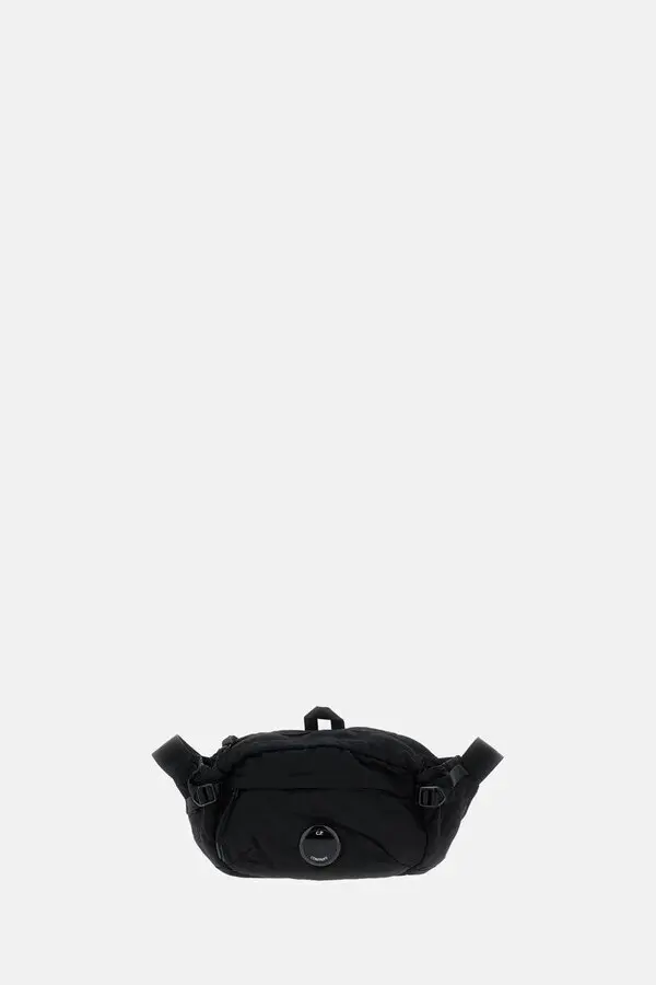 C.P. COMPANY Nylon Belt Bag - Black