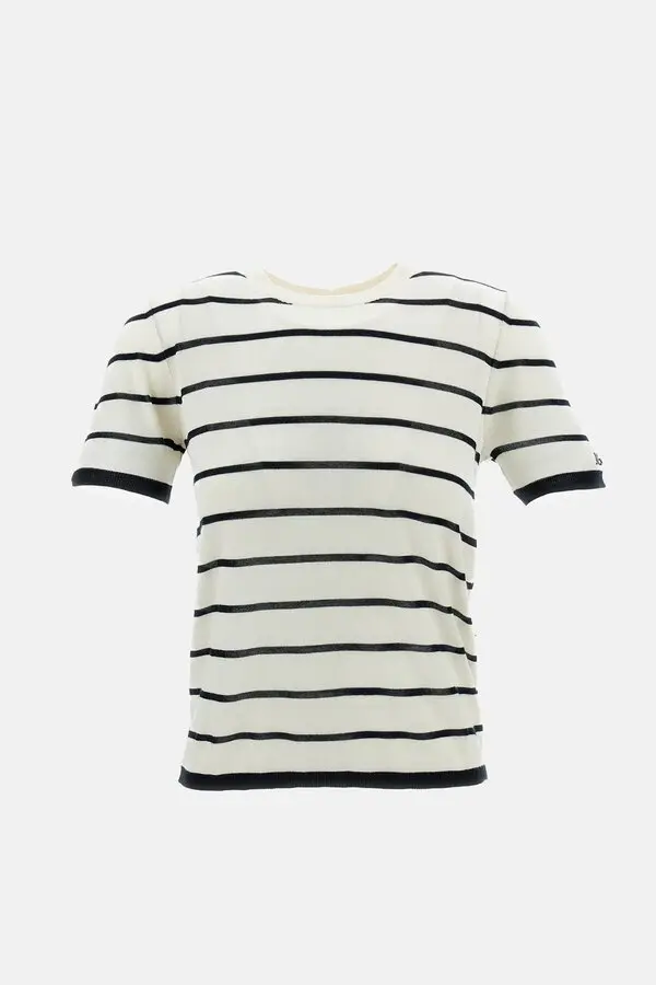 Max Mara Short Sleeve Cashmere Sweater