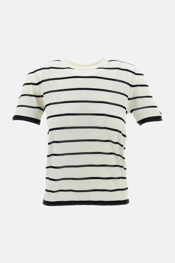 Max Mara Short Sleeve Cashmere Sweater