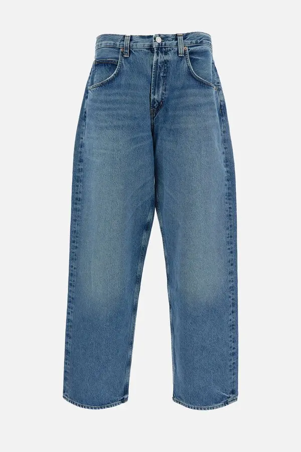 AGOLDE Fusion Wide Leg Jeans - Blu