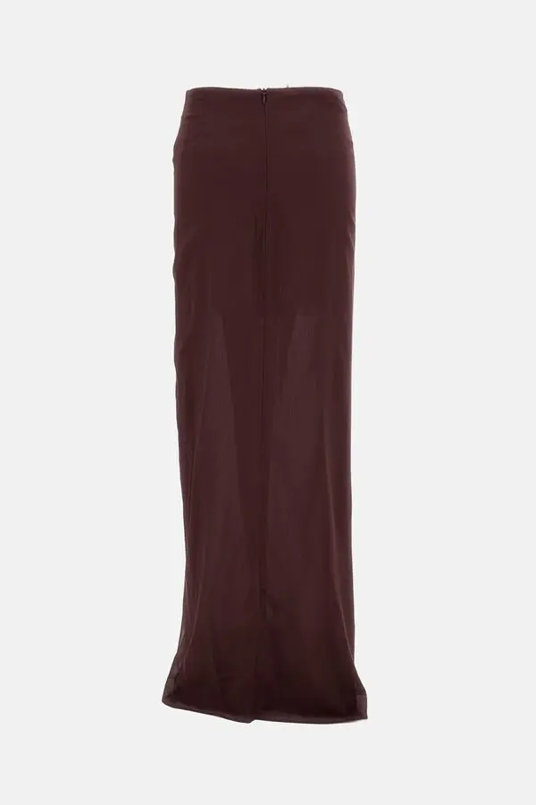 Andamane Phoebe Wrap Midi Dress - Red