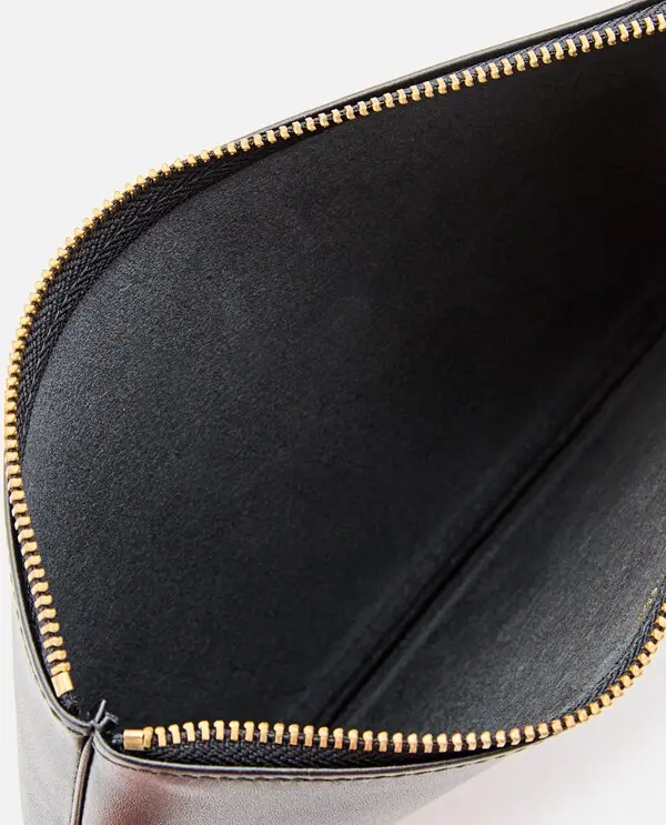 Play Comme Des Garcon Classic Line Leather Clutch