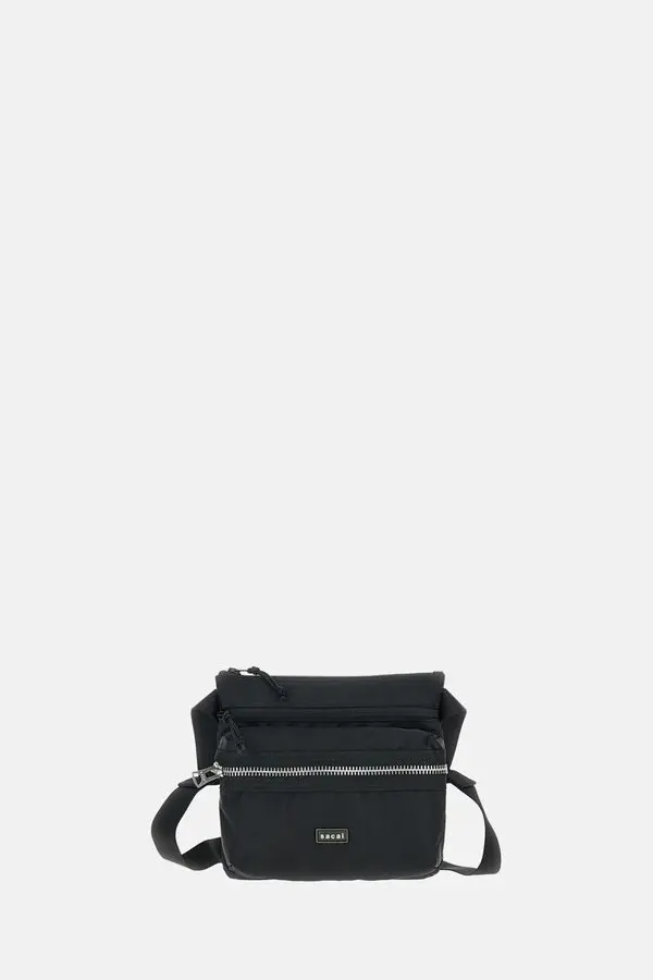 Sacai Pocket Sacoche Crossbody Belt Bag - Black