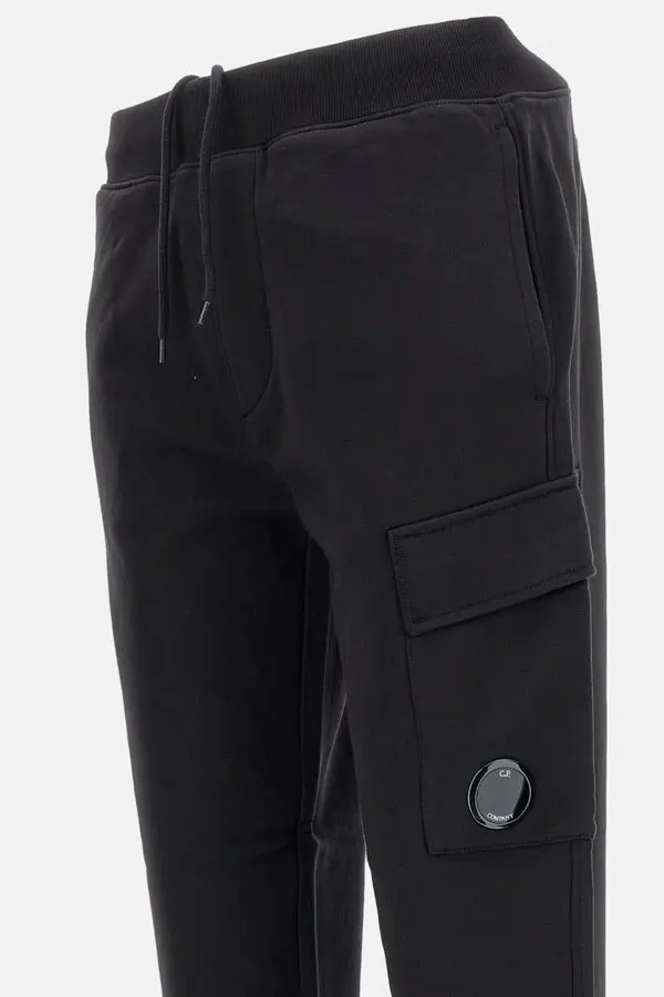 C.P. COMPANY Cotton Cargo Pants With Lens Detail