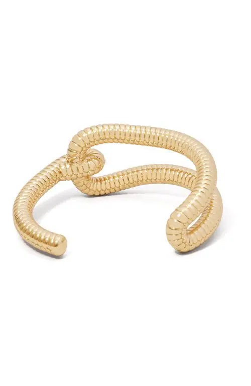 JENNIFER FISHER Madison Avenue Cuff Bracelet - Yellow Gold