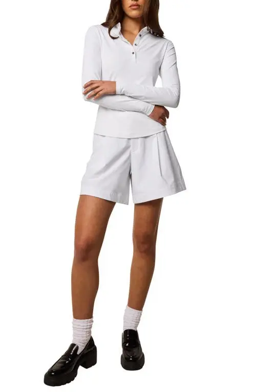 Greyson Long Sleeve Stretch Nylon Polo