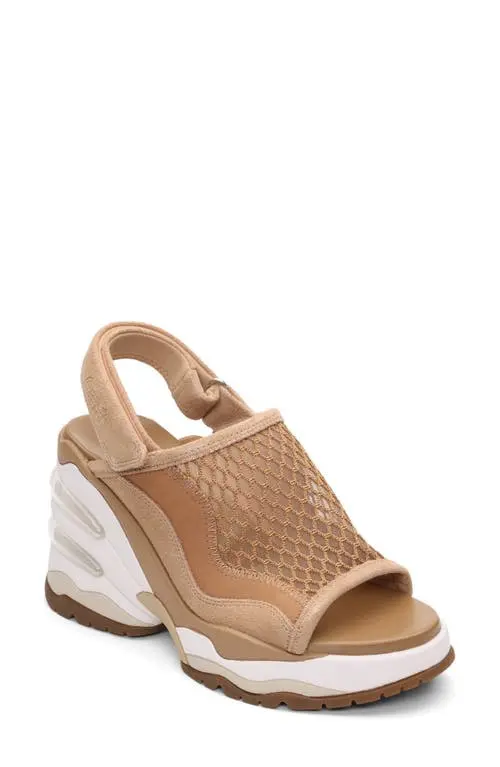 Ash Ceva Bubble Cushioned Slingback Sandal - Desert/desert