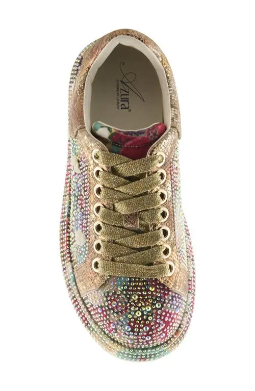 SPRING STEP SHOES Embellished Platform Sneakers
