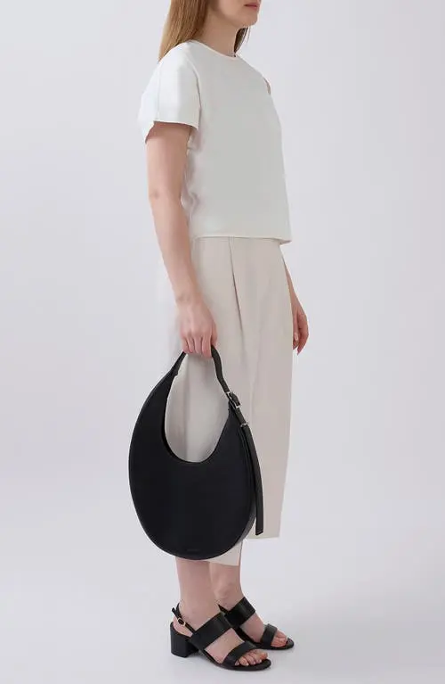 BEHNO Large Ina Crescent Shoulder Bag