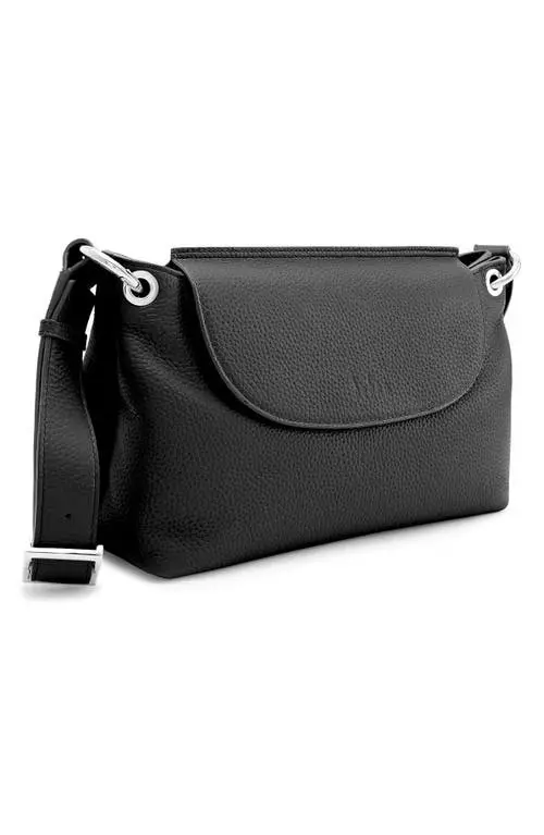 BEHNO Medium Judith Crossbody Satchel - Black