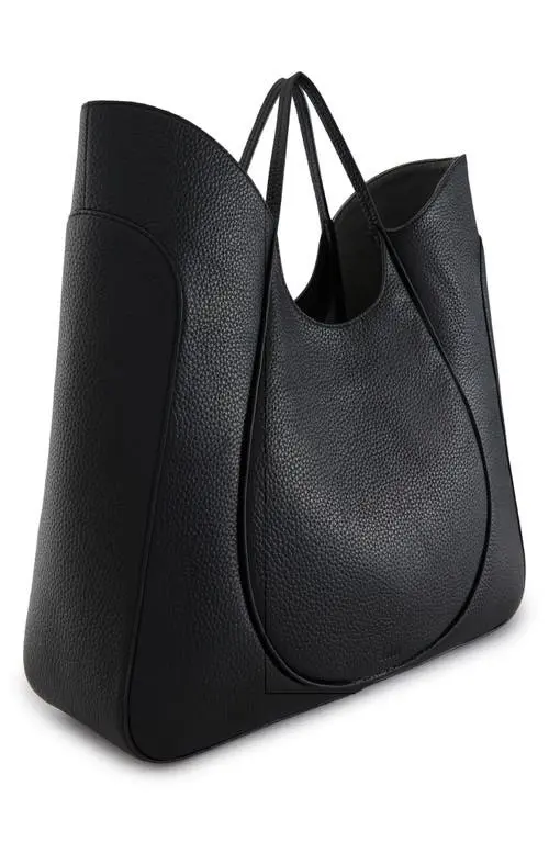 BEHNO Katrina Wave Pebbled Leather Tote