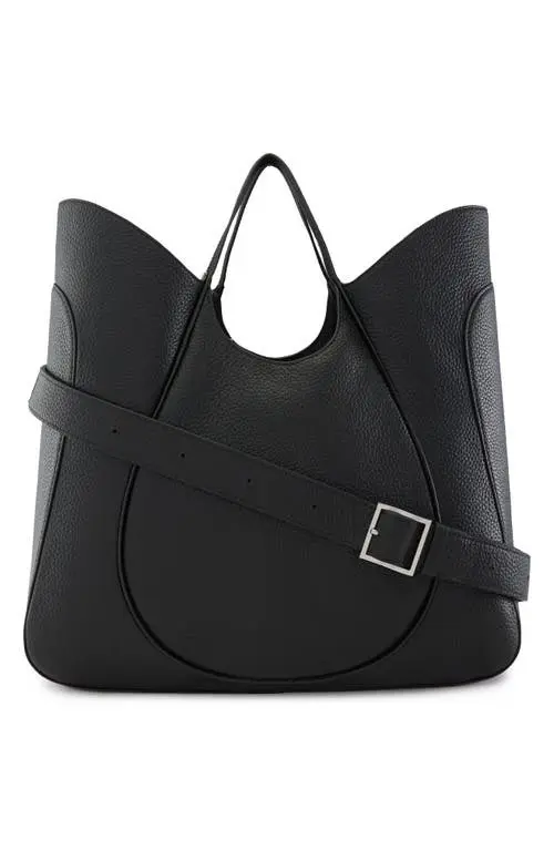 BEHNO Katrina Wave Pebbled Leather Tote