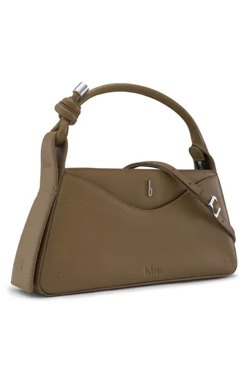 BEHNO Melina Leather Satchel - Palm