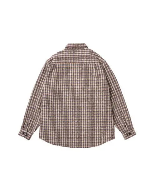 VOWELS Double Pocket Shirt Jacket - Mini Check