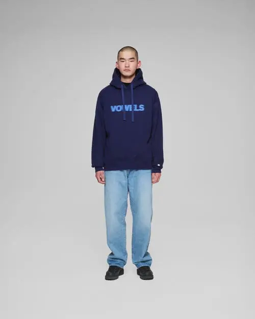 VOWELS Hoodie - Navy