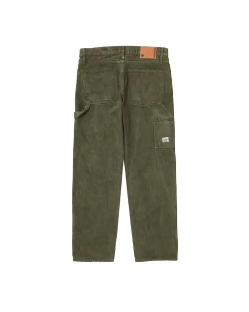 VOWELS Painter Pants - Dark Olive