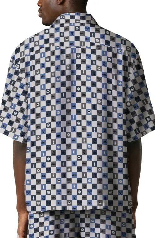D.RT Icons Oversize Camp Shirt