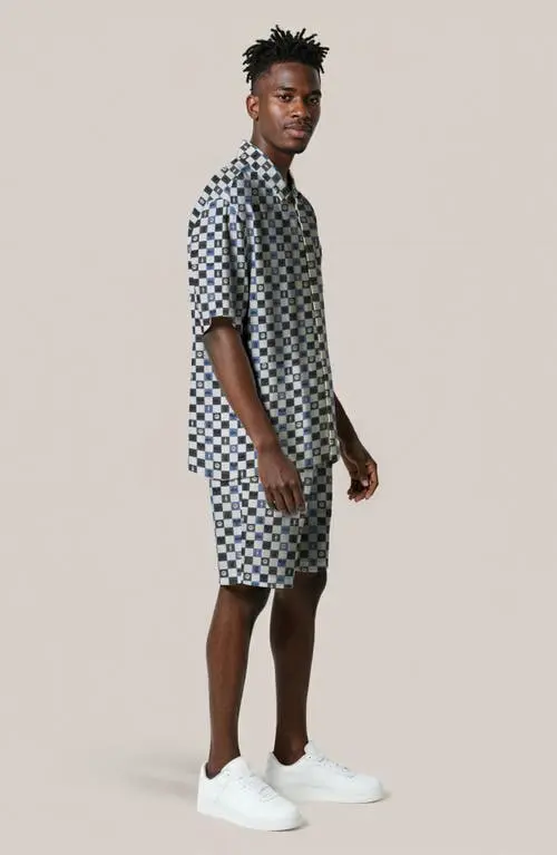 D.RT Icons Oversize Camp Shirt