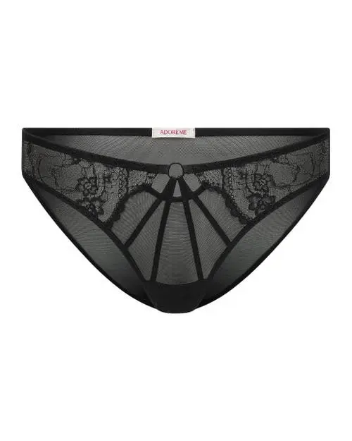 ADORE ME Skarlett Brazilian Panties - Black