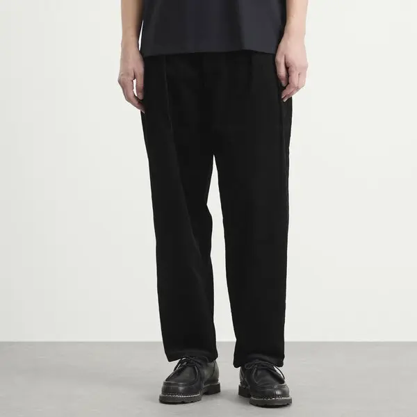 WTAPS Two Tuck Corduroy Trousers - Black