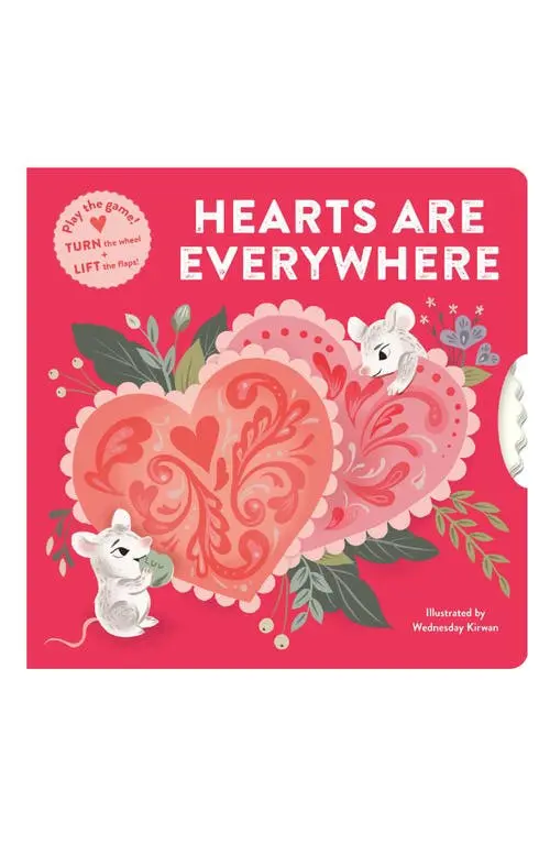 CHRONICLE BOOKS Hearts Are Everywhere' Board Book - Multi